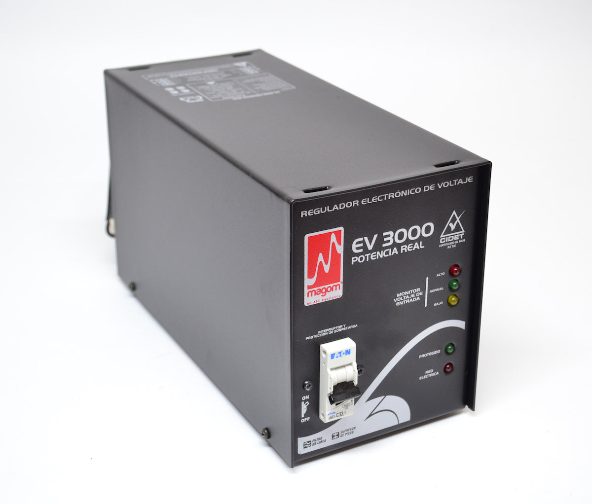 Regulador de energía EV3000 marca MAGOM